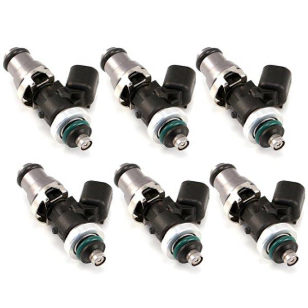Injector Dynamics 1340cc Injectors-48mm Length-14mm Grey Top-14mm L O-Ring(R35 Low Spacer)(Set of 6)メーカー：Injector Dynami...