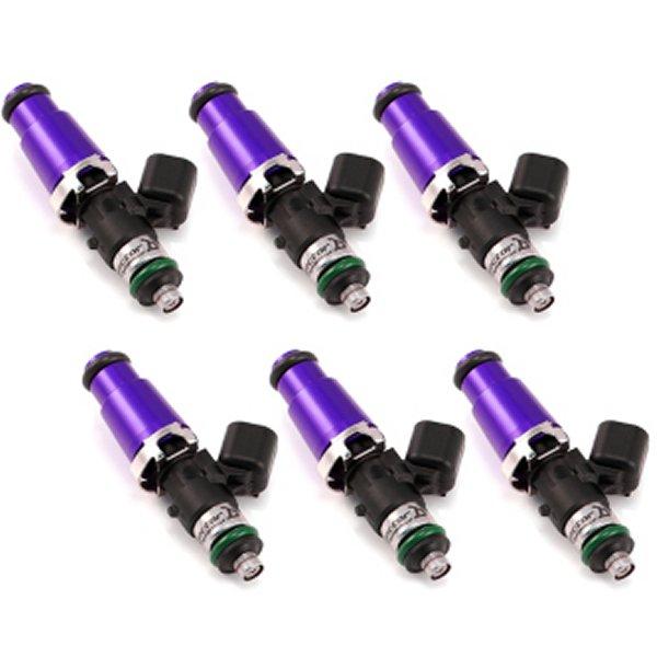Injector Dynamics 1340cc インジェクター - 60mm Length - 14mm Purple Top - 14mm Lower Oリング (Set of 6)メーカー：Injector Dynamicsメーカー品...