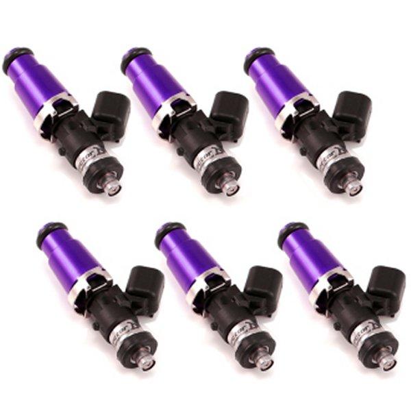 Injector Dynamics 1340cc インジェクター - 60mm Length - 14mm Purple Top - Denso Lower Cushion (Set of 6)メーカー：Injector Dynamicsメ...