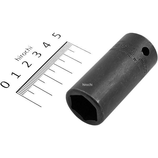 セミディープ メトリック インパクト ソケットです。 サイズ：17mmソケットエンド直径 (A)：25.3mmドライブエンド直径 (B)：25.3mm全長 (D)：55.9mm開口深さ(E)：11.2mm形式： 6ポイント312IMMSセッ...