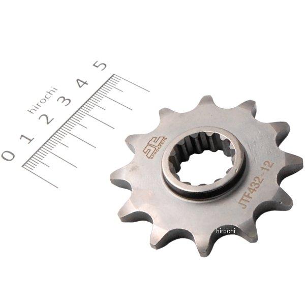 JT Sprockets フロント スプロケット丁数:12T85年-90年、92年-93年 スズキ LT-R 250 QuadRacer・最小重量で最高の強度を達成するように設計。・材料の表面張力を低減するために熱処理され、ビードブラストさ...