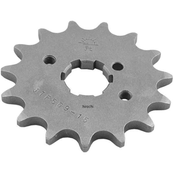 JT Sprockets フロント スプロケット丁数:15T95年 ヤマハ WR 250 Z92年 ヤマハ WR50081年-83年 カワサキ KZ25080年-84年 ヤマハ XT25080年-81年 カワサキ KL 250D KLR78...