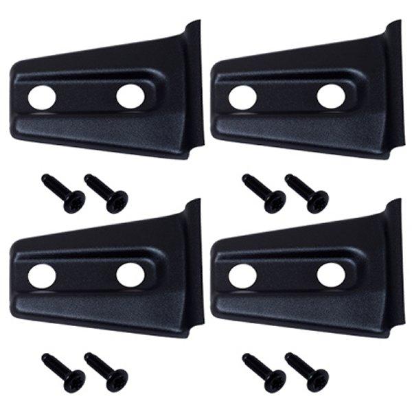 Kentrol 07年-18年 ジープ ラングラー JK Door Hinge Overlays 4 Pieces 2 Door - Textured ブラックメーカー：Kentrolメーカー品番：80020・掲載画像は、カタログより抜粋し...