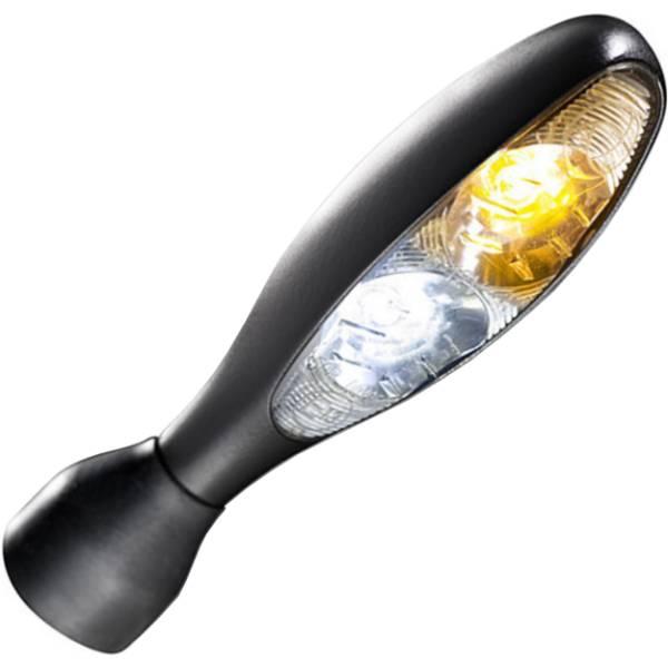 ケラーマン Kellermann micro 1000 PL/マイクロ 1000 PL本体カラー:マットブラックレンズカラー:クリアー灯火色:アンバーポジション灯火色:ホワイト取付部:M8 x 201個売りウインカー用電圧 12v仕様車用※...