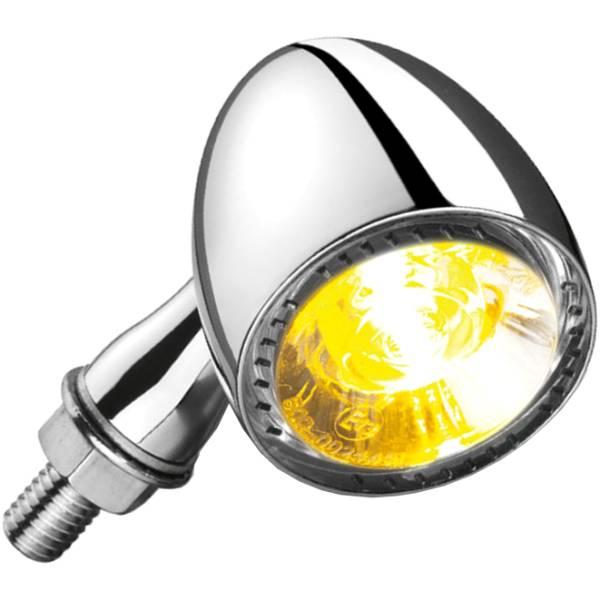 ケラーマン Kellermann Bullet 1000 PL/バレット 1000 PL本体カラー:クロームレンズカラー:クリアー灯火色:アンバーポジション灯火色:ホワイトサイズ:M8 x 201個売りウインカー用電圧 12v仕様車用※12...