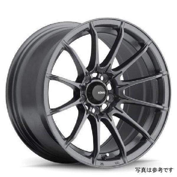 Konig Dial In 15x9 4x100 ET35 Matte Greyメーカー：Konigメーカー品番：DI5910035G・掲載画像は、カタログより抜粋した参考画像となっております。ご不安な場合は、メーカーサイトでのご確認をお願...