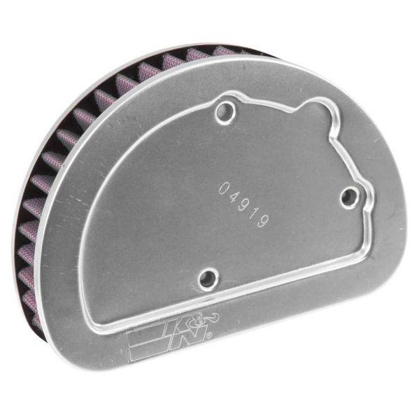 K&amp;N Replacement Unique Air Filter 6.625in L x 4.75in W x 1.625in H with 1 Flange for Harley Davidsonメーカー：K&amp;N Eng...