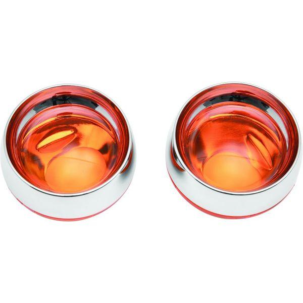 Kuryakyn Deep Dish Bezels With Amber Lensesメーカー：Kuryakynメーカー品番：2268・掲載画像は、カタログより抜粋した参考画像となっております。ご不安な場合は、メーカーサイトでのご確認をお願...