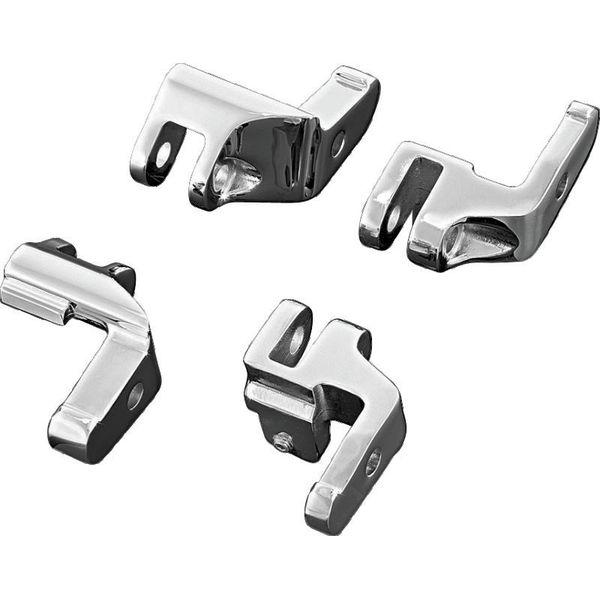 Kuryakyn Floorboard Relocator Brackets 97-16 Touring Chromeメーカー：Kuryakynメーカー品番：4588・掲載画像は、カタログより抜粋した参考画像となっております。ご不安な場合は...