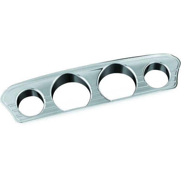 Kuryakyn Tri-Line Gauge Trim 14-Up Touring Models Chromeメーカー：Kuryakynメーカー品番：7284・掲載画像は、カタログより抜粋した参考画像となっております。ご不安な場合は、メー...