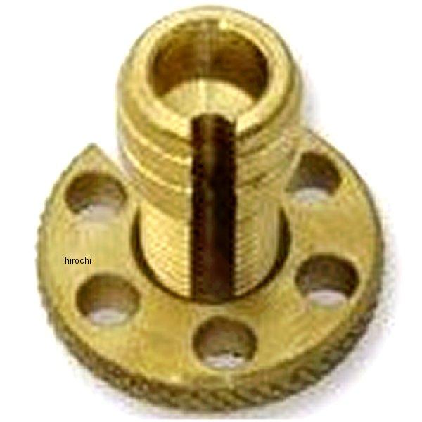 ガッツクローム K-Tech ブラスケーブルレジスターKustom Tech製ネジ部サイズM10-1.0ピッチ、ケーブル差し込み部穴径約9.5mm。クラッチ、ブレーキケーブルのアジャスターです。KUS-20-350、KUS-20-352のレ...