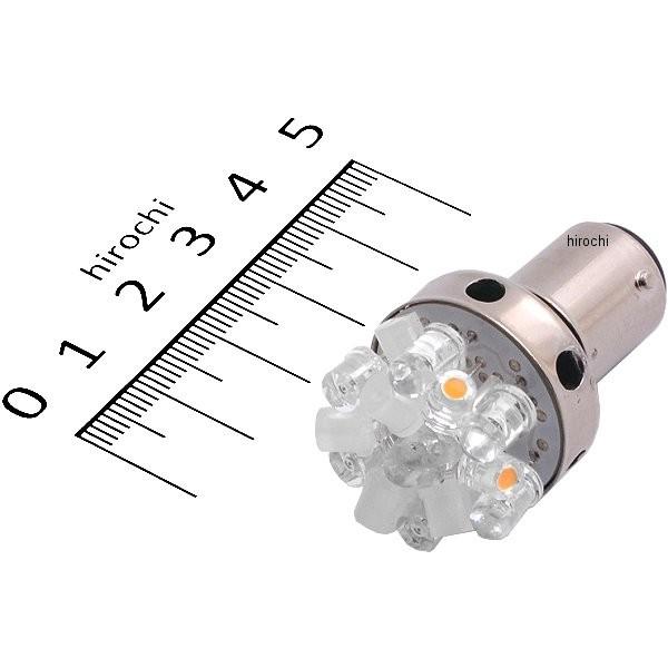 M&amp;H マツシマ RDK Lビーム ストップランプ テールランプ用 12V 低ピン側ナンバー照明色:電球色ストップ/テール用ナンバー照明付赤色LED×16個＋電球色LED×2個12V用車検対応仕様:ダブル球形状:口金タイプ（低ピン側...