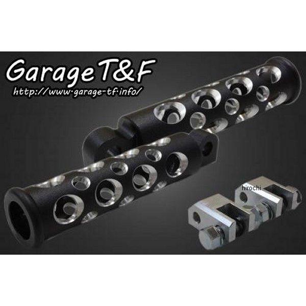 MG250FP14 ガレージT＆F コンバットフットペグ98年以前 ホンダ マグナ250カラー:黒フロントSET【仕様】・本体部分:アルミ製ブラック仕上げ。・ジョイント部分:アルミ製。・フロントサイズ:最大外径約31mm。全長(ジョイント部...