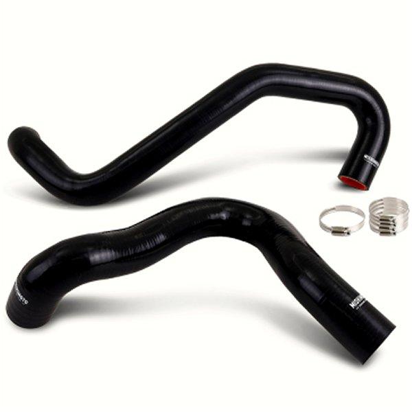 Mishimoto 01-03 Ford F-250 7.3L Coolant Hose Kit Upper Reroute BKメーカー：Mishimotoメーカー品番：MMHOSE-F2D-01RRBK・掲載画像は、カタログより抜粋した...