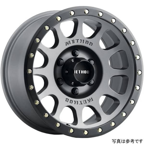 Method MR305 NV 16x8 / 0mm Offset / 6x5.5 BP / 108mm CB / Titanium - Matte Black Lipメーカー：Method Wheelsメーカー品番：MR305680608...