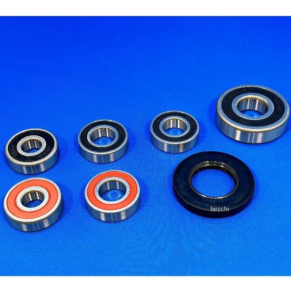 m-tech ホイールベアリングセット86年 スズキ GSX-R1100GNTN高精度ベアリング使用、全てC3規格リアスプロケットハブ用のダストシール付属純正の片面シールタイプや錆びやすい鋼板シールタイプから、両面ゴムシールのタイプへ交換す...