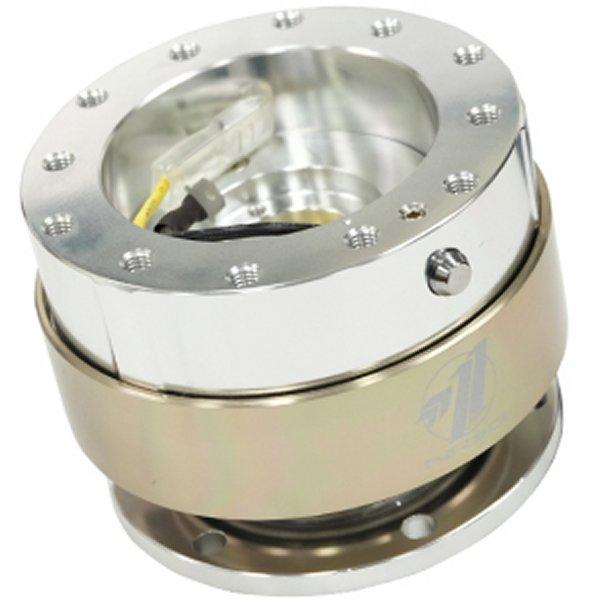 NRG Quick Release Gen 1.5 - Silver Body / Titanium Chrome Ringメーカー：NRGメーカー品番：SRK-100TI・掲載画像は、カタログより抜粋した参考画像となっております。ご不安な...