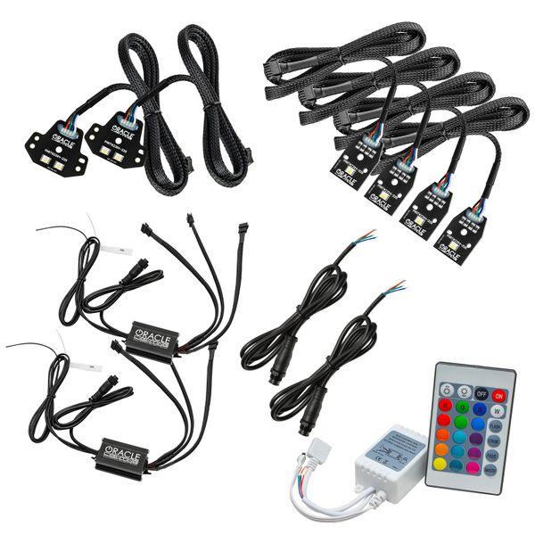 Oracle 15-21 Dodge Charger RGB+W DRL Headlight DRL Kit - ColorSHIFT w/ Simple Controllerメーカー：ORACLE Lightingメーカー品番：1443-...
