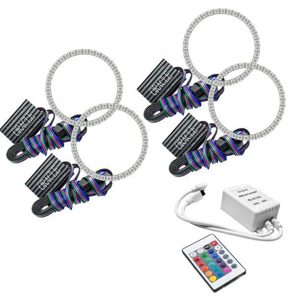 Oracle Mercedes Benz S-Class 07-09 Halo Kit - ColorSHIFT w/ Simple Controllerメーカー：ORACLE Lightingメーカー品番：2700-504・掲載画像は、カ...