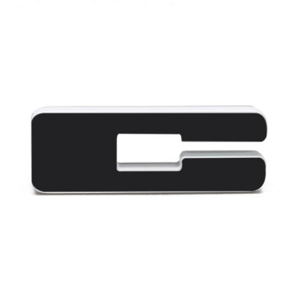 ORACLE ライティング Universal Illuminated LED Letter Badges - Matte ブラック Surface フィニッシュ - C SEE WARRANTYメーカー：ORACLE Lightingメー...