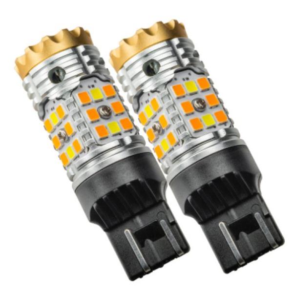Oracle 7443-CK LED Switchback High Output Can-Bus LED バルブ - Amber/White Switchback SEE WARRANTYメーカー：ORACLE Lightingメーカー品...