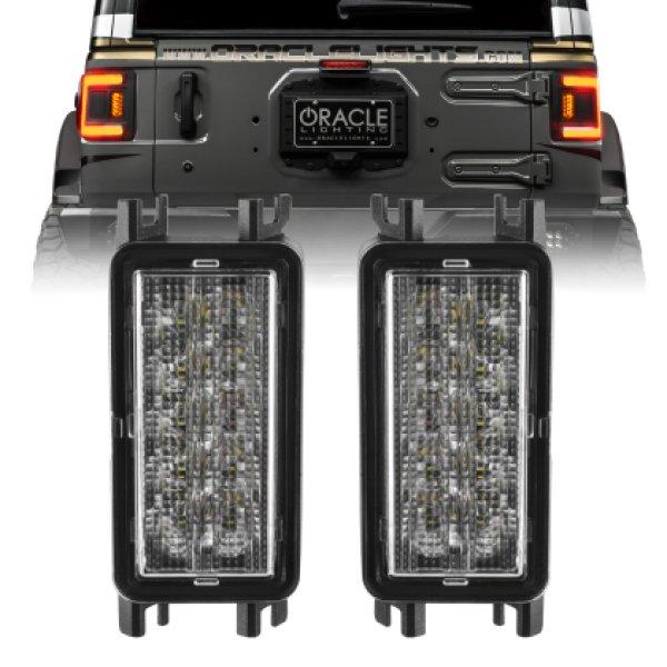 Oracle 2018+ ジープ ラングラー JL Dual Function Reverse LED Flush Tailライト - Amber/White SEE WARRANTYメーカー：ORACLE Lightingメーカー品番：5...