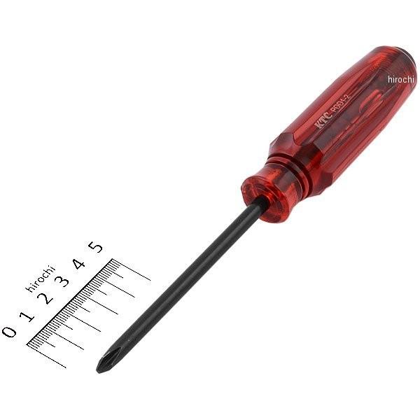 KTC 樹脂柄ドライバ クロス貫通タイプ #2プラス先端はマグネット付です。軸の材質はCr-Vです。PDD1-2-KCヤフー JP店