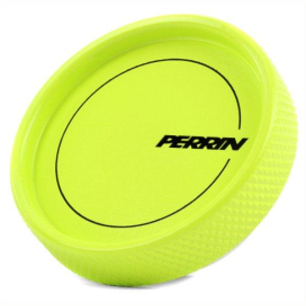 Perrin 02-21 Subaru WRX / 2022 BRZ &amp; GR86 / 04-21 STI / 00-18 Forester XT Oil Fill Cap - Neon Yellowメーカー：Perrin Perf...