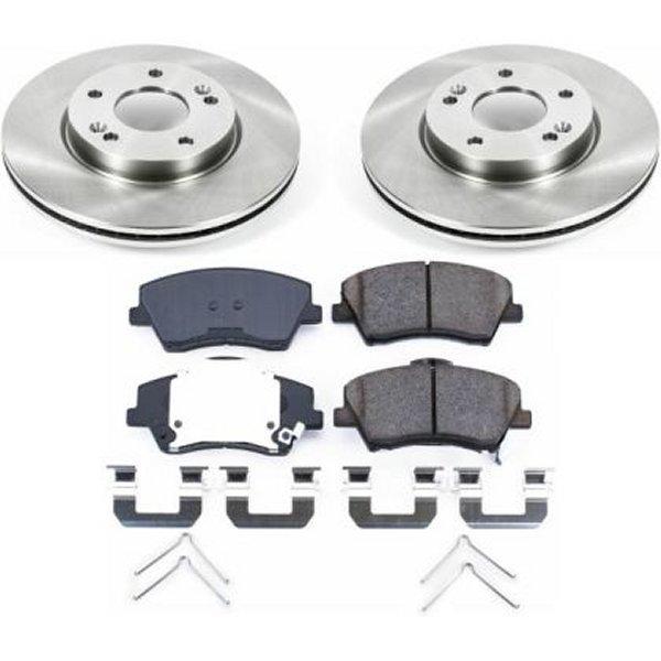 Power Stop 17年-19年 Hyundai Elantra フロント オートスペシャリティ ブレーキ キットメーカー：PowerStopメーカー品番：KOE7370・掲載画像は、カタログより抜粋した参考画像となっております。ご不安...