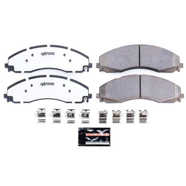 Power Stop 17年-19年 フォード F-450 Super Duty フロント Z36 Truck &amp; Tow ブレーキパッド w/Hardwareメーカー：PowerStopメーカー品番：Z36-2018・掲載画像は、...