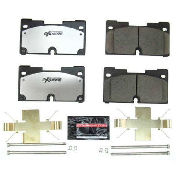 Power Stop 2019 シボレー  シルバラード 1500 フロント Z36 Truck &amp; Tow ブレーキパッド w/Hardwareメーカー：PowerStopメーカー品番：Z36-2173・掲載画像は、カタログより抜...