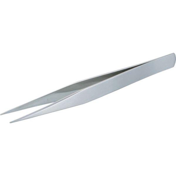 ・耐食性に優れたステンレス製です。・材質は耐食性、耐酸性に優れたステンレスです。・小物などのつまみ作業。・全長(mm)：126・幅(mm)：10・先端：直/AA型・ステンレス(SUS430)・ESD対策仕様品ではありません・生産国 パキスタ...