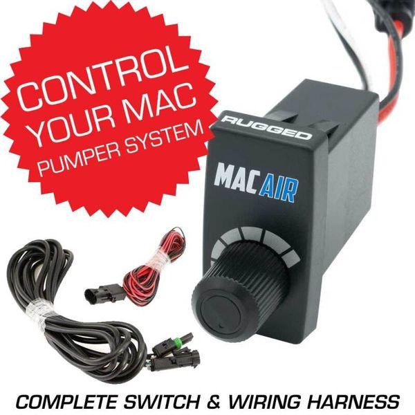 Rugged Radios Rocker Switch VSC for MAC Helmet Air Pumper - Complete Switch &amp; Wiring Harnessメーカー：Rugged Radiosメーカー品番...