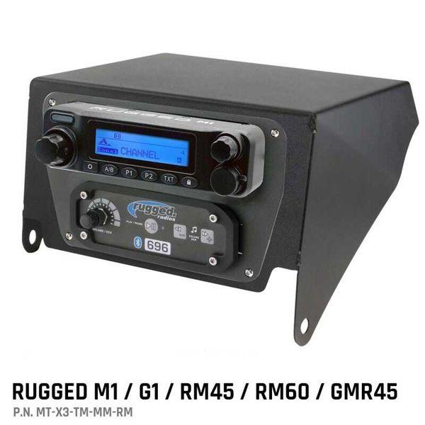 Rugged Radios Can-Am X3 Multi-Mount Kit - Top Mount - Rugged M1/G1/RM45/RM60/GMR45メーカー：Rugged Radiosメーカー品番：MT-X3-TM-MM-R...