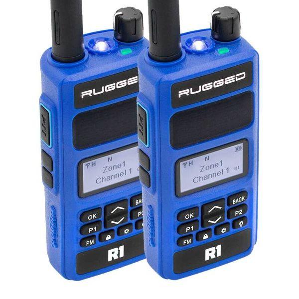 Rugged Radios 2 PACK - Rugged R1 - Business Band Two Way Handheld Radio - Digital and Analogメーカー：Rugged Radiosメーカー品番：R1-...