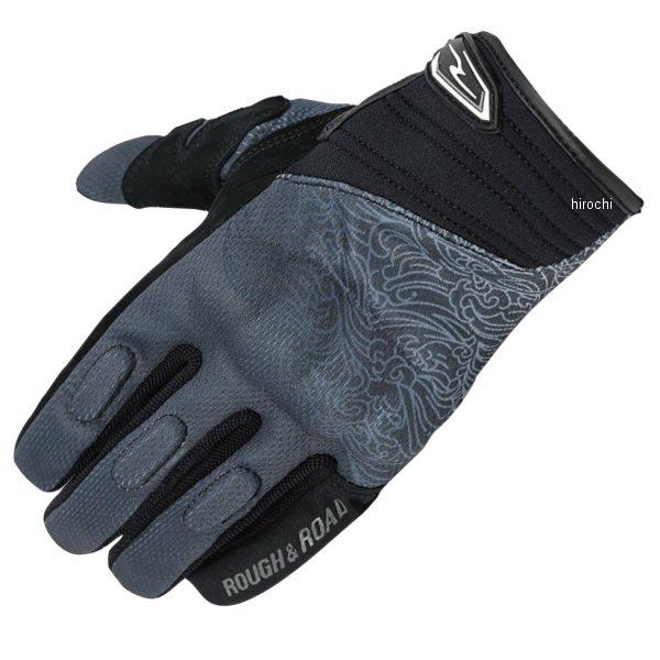 ラフ&amp;ロード 春夏モデル レディース コンフォートナックルグローブサイズ:WLカラー:ウェーブ甲側:ニットジャージ、リップストップナイロン、コンフォートラバーナックルパッド、クロロプレン掌側:牛革、スマートタッチレザー機能:コンフォ...