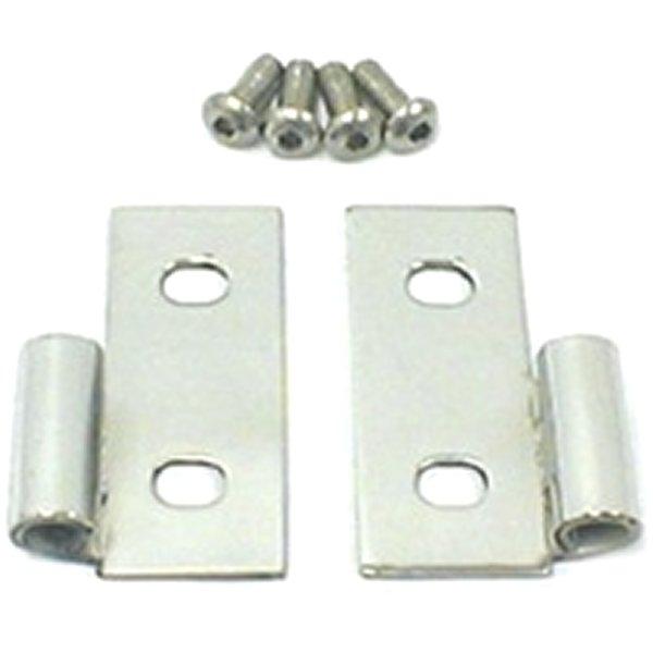 Rugged Ridge 76-06 Jeep CJ / Jeep Wrangler Stainless Steel Lower Door Hingesメーカー：Rugged Ridgeメーカー品番：11113.04・掲載画像は、カタログよ...