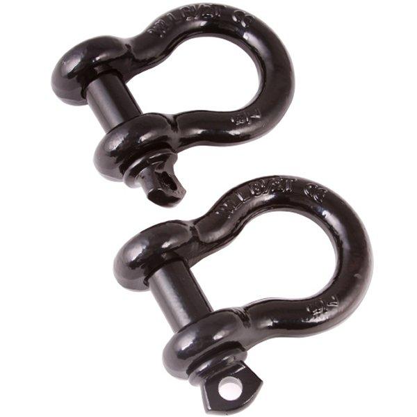 Rugged Ridge ブラック 7/8th Inch D-Shacklesメーカー：Rugged Ridgeメーカー品番：11235.06・掲載画像は、カタログより抜粋した参考画像となっております。ご不安な場合は、メーカーサイトでのご確...