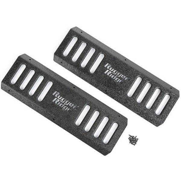 Rugged Ridge RRC Side Armor Guard Plates 07-18 Jeep Wrangler JKメーカー：Rugged Ridgeメーカー品番：11504.24・掲載画像は、カタログより抜粋した参考画像となって...