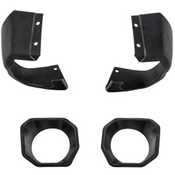 Rugged Ridge Jeep 19-22 Wrangler JL/20-22 Gladiator Venator Front Bumper Stubby Ends - Blackメーカー：Rugged Ridgeメーカー品番：1154...