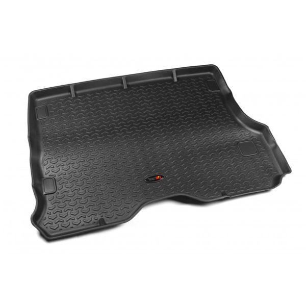 Rugged Ridge Floor Liner Cargo Black 1984-2001 Jeep Cherokee XJメーカー：Rugged Ridgeメーカー品番：12975.29・掲載画像は、カタログより抜粋した参考画像となって...