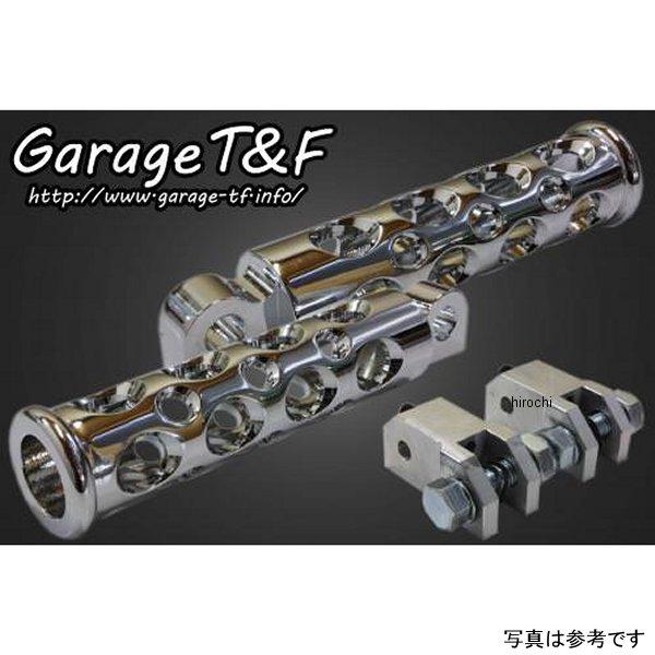 SHA400FP23A ガレージT＆F コンバットフットペグ00年以前 ホンダ シャドウ400カラー:メッキリアSET【仕様】・本体部分:アルミ製メッキ仕上げ。・ジョイント部分:アルミ製。・フロントサイズ:最大外径約31mm。全長(ジョイン...