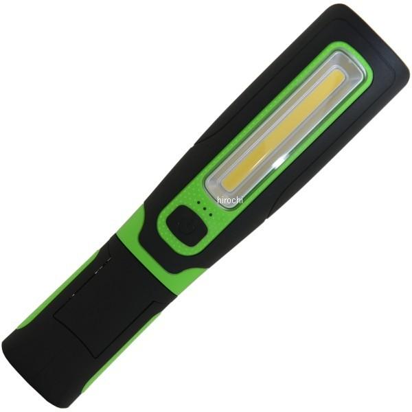 スマートツール LEDハンディライト本体カラー：グリーン本体サイズ：229mm×52mm×40mm明るさ：【本体LED】 最大600lm(100%)/300lm(50%)　【上部LED】 160lm色温度：6400K(本体LED)LED：C...