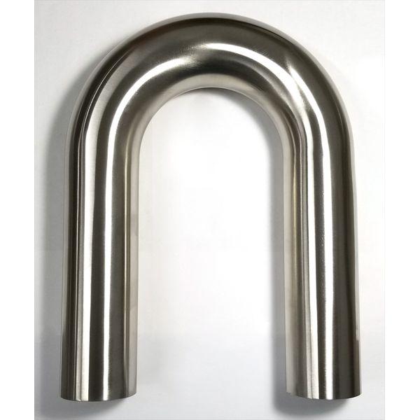Stainless Bros 2.25in Diameter 1.5D / 3.375in CLR 180 Degree Bend 6in Leg / 6in Leg Mandrel Bendメーカー：Stainless Brosメーカー品...