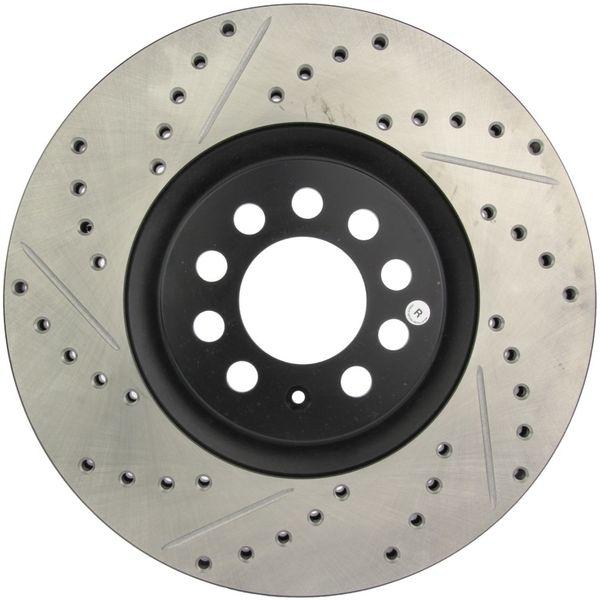 StopTech Slotted &amp; Drilled Sport Brake Rotorメーカー：Stoptechメーカー品番：127.33062R・掲載画像は、カタログより抜粋した参考画像となっております。ご不安な場合は、メーカー...