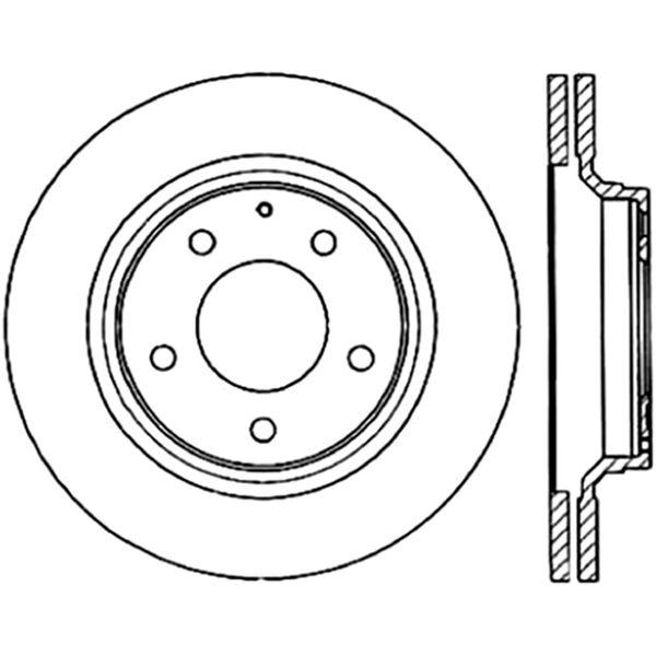 StopTech Slotted &amp; Drilled Sport Brake Rotorメーカー：Stoptechメーカー品番：127.45052R・掲載画像は、カタログより抜粋した参考画像となっております。ご不安な場合は、メーカー...