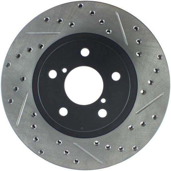StopTech Slotted &amp; Drilled Sport Brake Rotorメーカー：Stoptechメーカー品番：127.47012L・掲載画像は、カタログより抜粋した参考画像となっております。ご不安な場合は、メーカー...