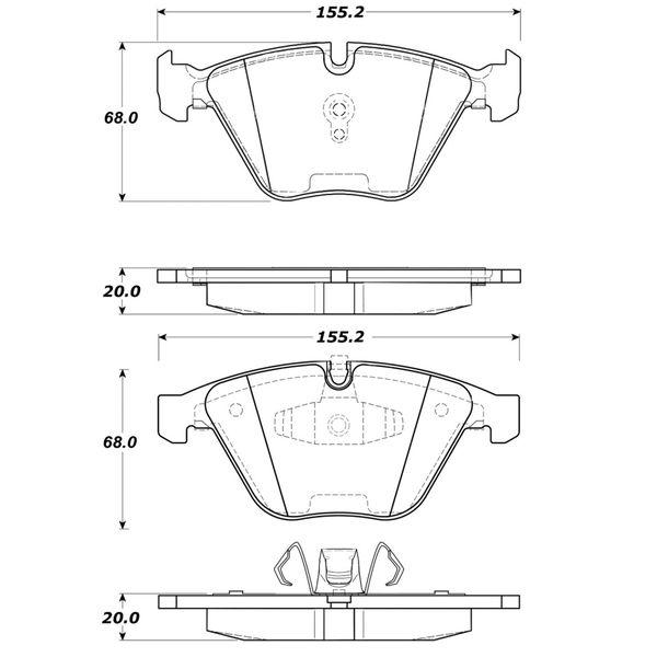 StopTech Street Touring Brake Padsメーカー：Stoptechメーカー品番：308.12600・掲載画像は、カタログより抜粋した参考画像となっております。ご不安な場合は、メーカーサイトでのご確認をお願い致しま...