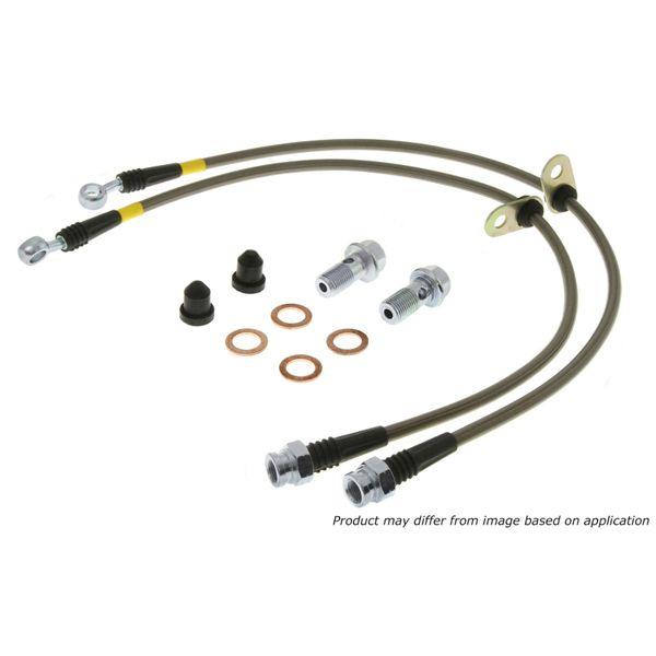 StopTech Stainless Steel Front Brake Line Kitメーカー：Stoptechメーカー品番：950.40019・掲載画像は、カタログより抜粋した参考画像となっております。ご不安な場合は、メーカーサイトで...