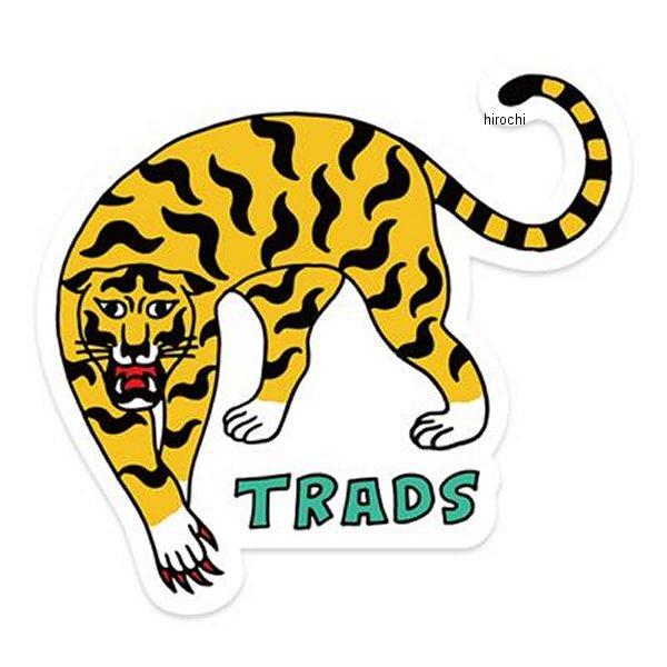 グッズ GOODS TRADS ステッカー Tiger Stickersサイズ:Width : 8.5 / Height : 8.0(cm)材質:PVC1枚入り【商品説明】耐水性が高く、表面は光沢のあるグロス仕上げ。グラフィックデザインはタ...